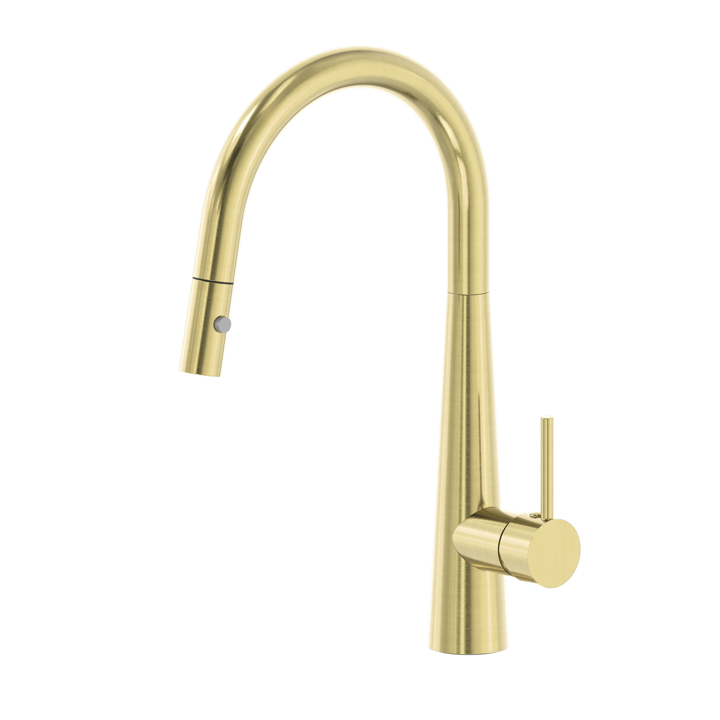 Nero Dolce Pull-Out Sink Mixer with Veggie Spray Function Brushed Gold ...