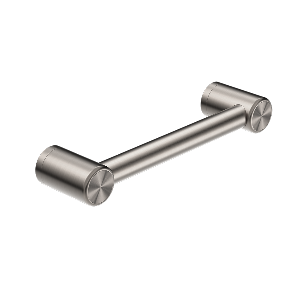Nero Mecca Care 32mm Grab Rail 300mm Brushed Nickel – Buildmat