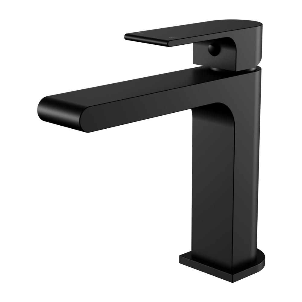 Nero Bianca Basin Mixer Straight Spout Matte Black – Buildmat