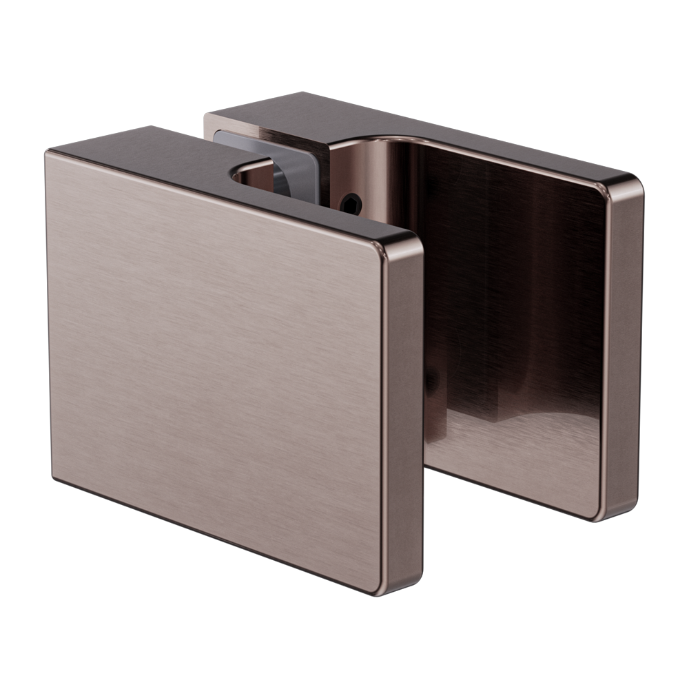 Nero Square Shower Knob Handle Brushed Bronze – Buildmat