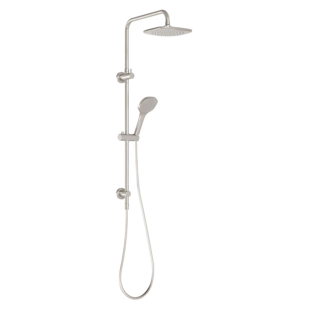 Phoenix Teva Twin Shower Brushed Nickel – Buildmat