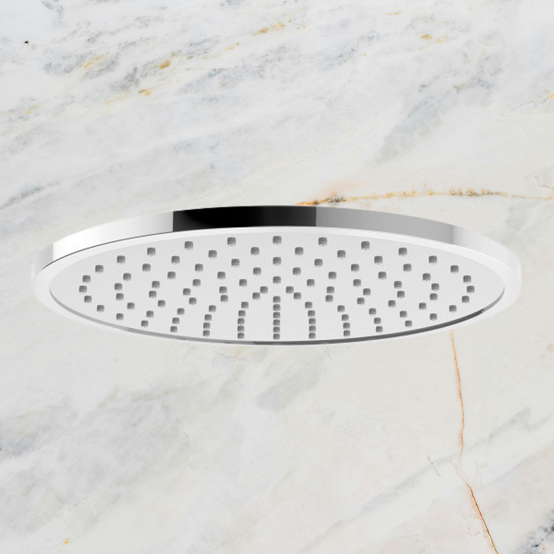 Phoenix Vivid Slimline Flush Mount Ceiling Shower 300mm Round Chrome ...