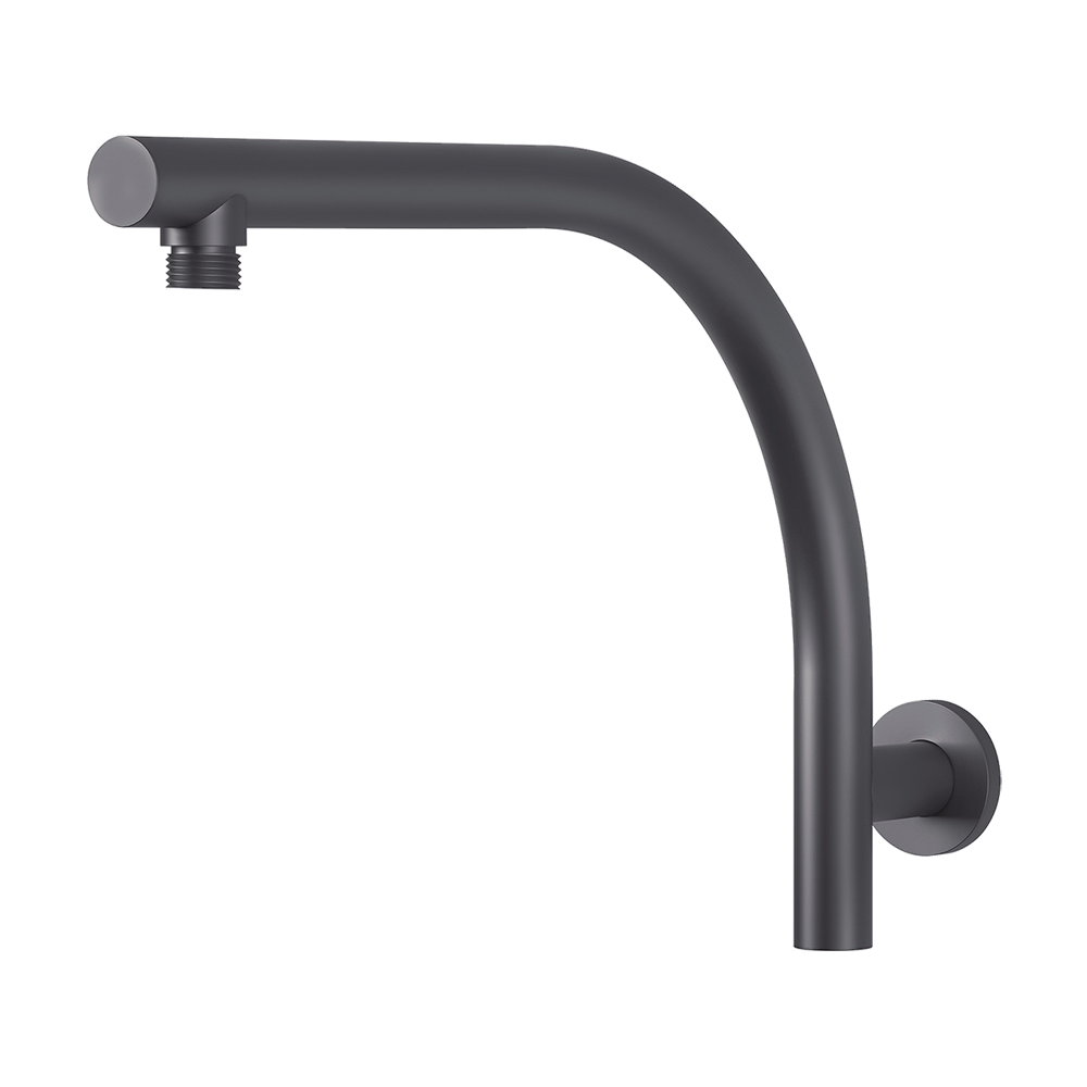 Phoenix Rush High-Rise Shower Arm Brushed Carbon – Buildmat