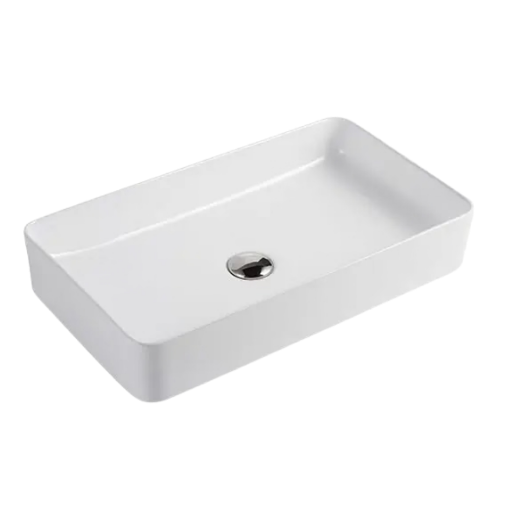 Decina San Diego Countertop Basin Gloss White – Buildmat