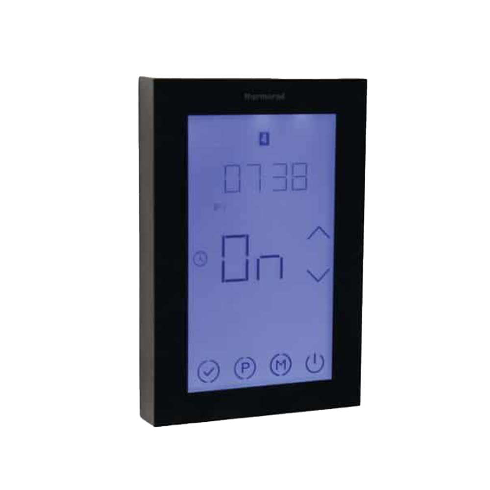 Thermogroup Touch Screen 7 Day Timer Black – Buildmat