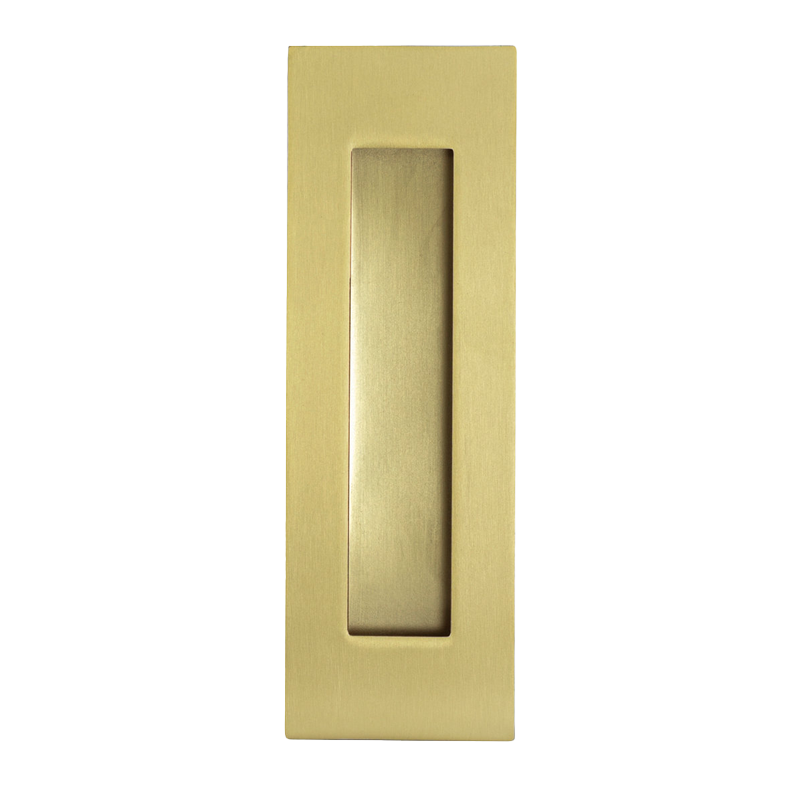 Lockwood Vivid 150mm Flush Pull Satin Brass – Buildmat