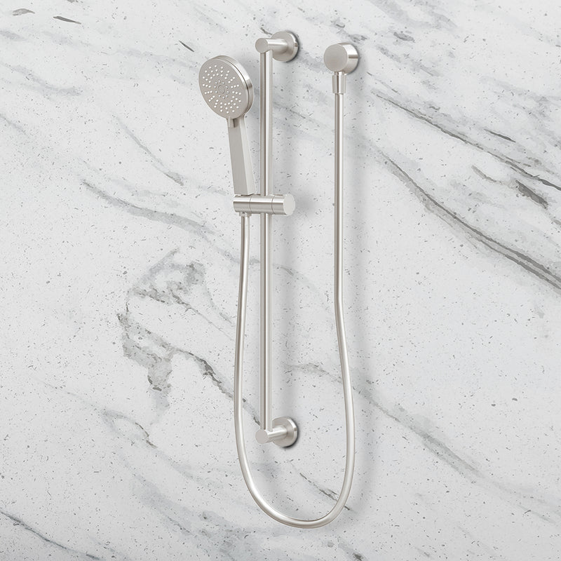 Phoenix Vivid Slimline Rail Shower Brushed Nickel – Buildmat