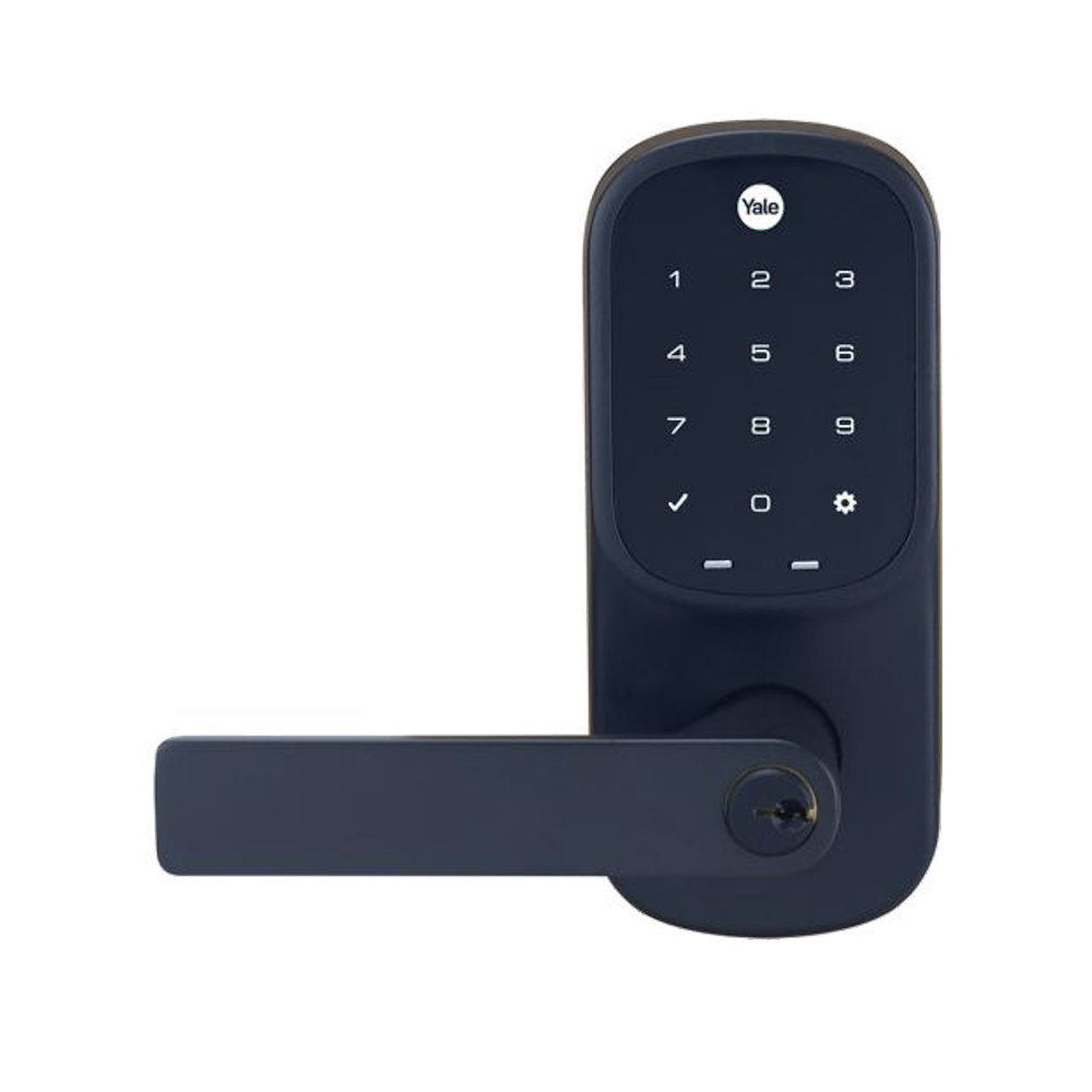 Yale Assure Keyed Lever Matte Black with Home Module – Buildmat
