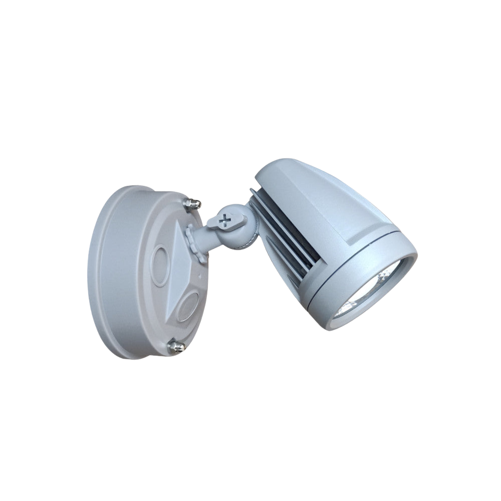 Telbix Illume Single Exterior Spot Silver – Buildmat