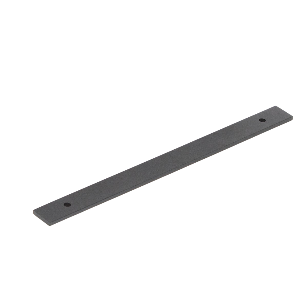 Momo Handles Momo Bellevue Solid Brass Backplate 160mm Matte Black ...