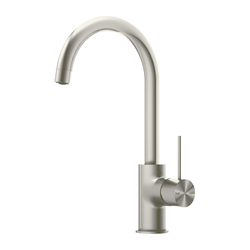 Nero Mecca Brushed Nickel Kitchen Mixer – Buildmat