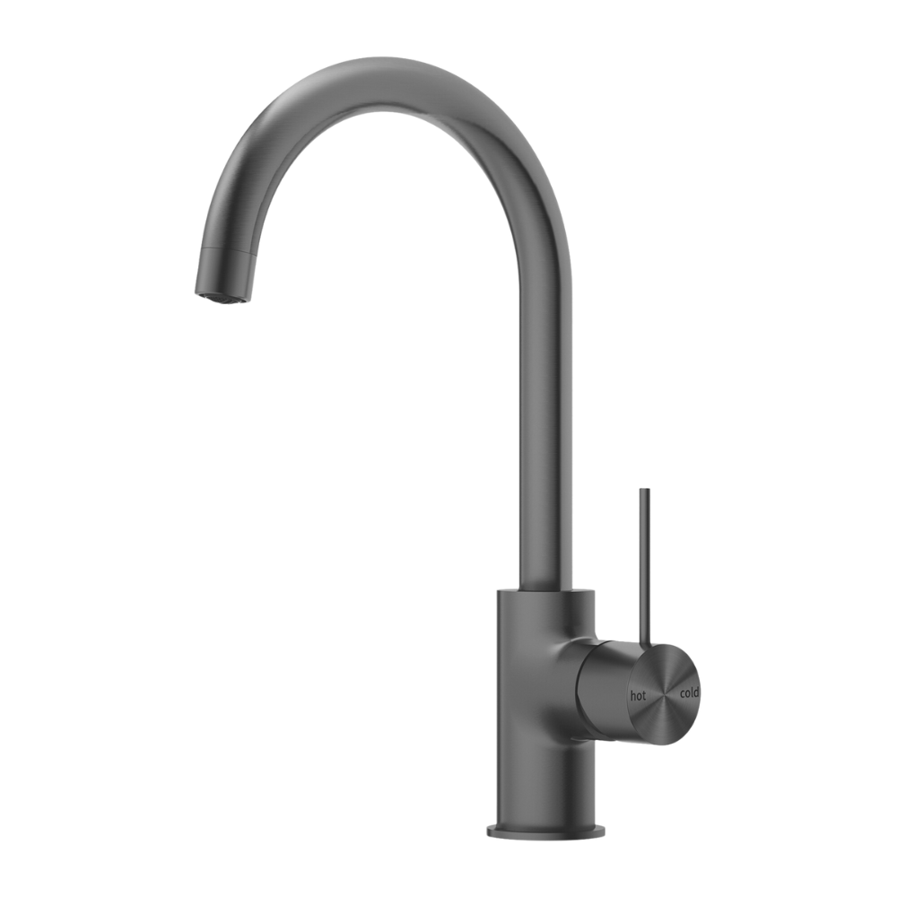 Nero Mecca Brushed Gunmetal Kitchen Mixer – Buildmat
